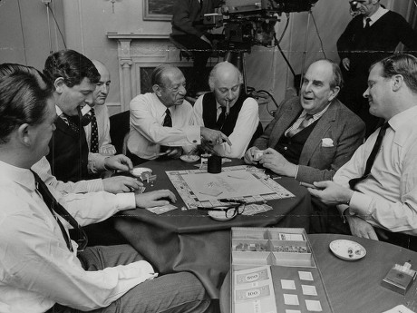 Actor Robert Morley 2nd Right Playing Editorial Stock Photo - Stock ...