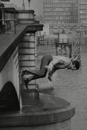 Film Stuntman Tim Condren Leaping Putney Editorial Stock Photo - Stock ...
