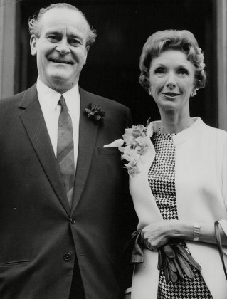 Wedding Actress Georgina Cookson Derek Mitchell Editorial Stock Photo ...