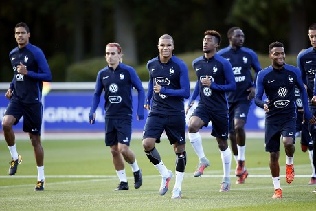 France national team training session, Clairefontaine-en-Yvelines ...