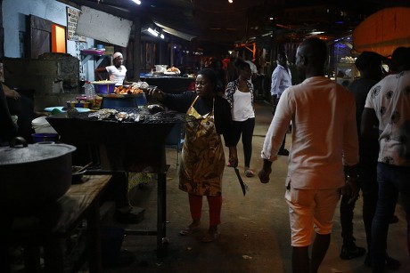 Nightlife in Abidjan, Ivory Coast - 04 Oct 2017 Stock Pictures ...