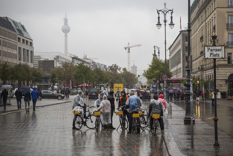 Rainy weather in Berlin, Germany - 05 Oct 2017 Stock Pictures ...