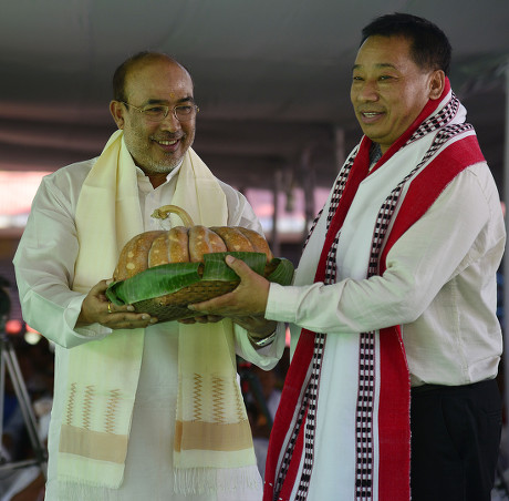 Maring Tribe Naga Woman Wearing Their Redaktionelles Stockfoto ...
