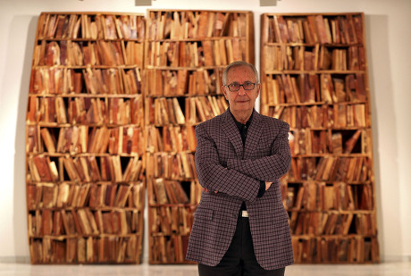 Spanish Artist Manolo Valdes Poses Front Editorial Stock Photo - Stock ...