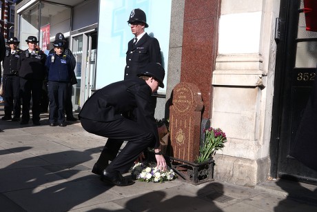Memorial Stone Pc Keith Blakelock Muswell Editorial Stock Photo - Stock ...