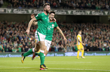 Irelands Daryl Murphy Celebrates His Second Editorial Stock Photo ...
