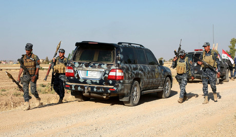 Members Iraqi Federal Police Forces Advance Editorial Stock Photo ...