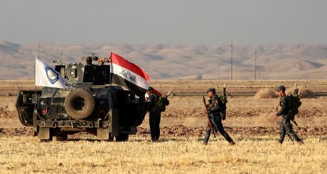 Members Iraqi Federal Police Forces Advance Editorial Stock Photo ...