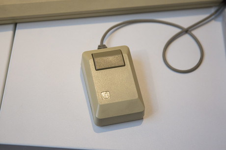 Vintage Apple Computer Mouse Seen Vintage Editorial Stock Photo - Stock ...