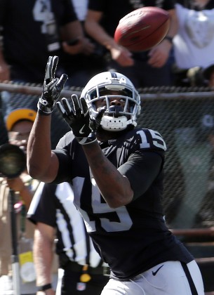 Oakland Raiders Wide Receiver Michael Crabtree Editorial Stock Photo ...