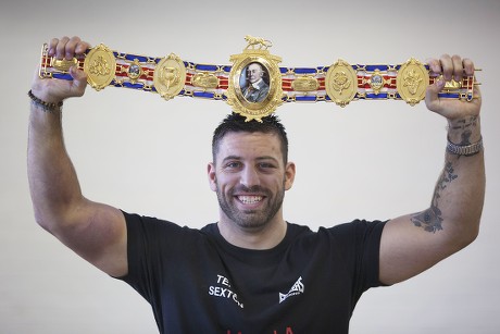 Sam Sexton Holds Lonsdale Boxing British Editorial Stock Photo - Stock Image | Shutterstock