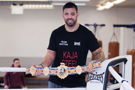 Sam Sexton Holds Lonsdale Boxing British Editorial Stock Photo - Stock ...