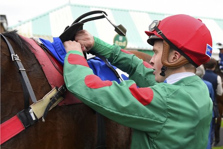 Jockey David Probert Unsaddles Edge Winners Editorial Stock Photo ...
