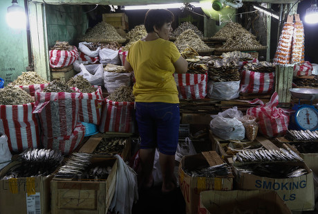 Filipino Vendor Attends Her Stall That Editorial Stock Photo - Stock ...