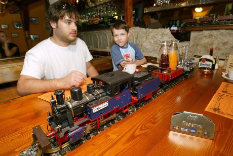 Model Train Delivers Beer Other Drinks Editorial Stock Photo - Stock ...
