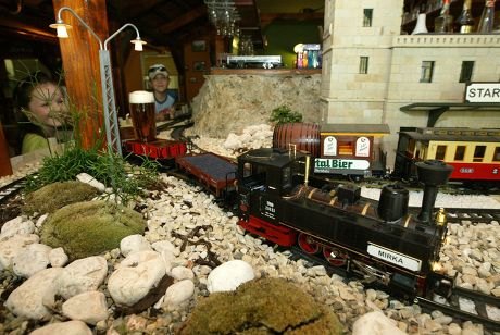 Model Train Delivers Beer Other Drinks Editorial Stock Photo - Stock ...