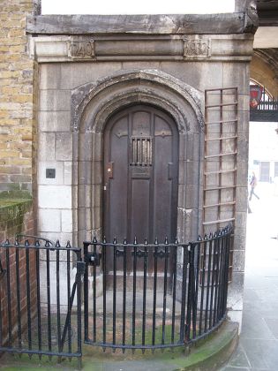 Medieval Style Arched Doorway Smithfield Editorial Stock Photo - Stock ...