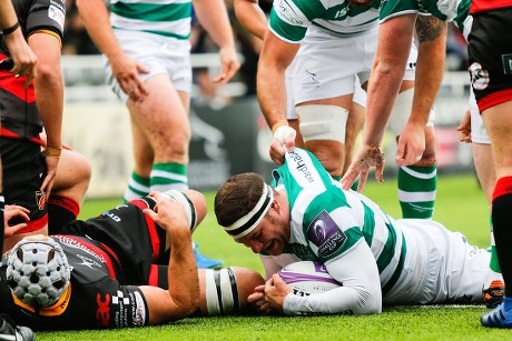 Rob Vickers Scores Opening Try Newcastle Editorial Stock Photo - Stock ...