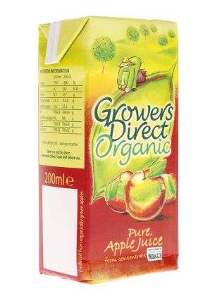 Growers Direct Organic Apple Juice Editorial Stock Photo - Stock Image ...