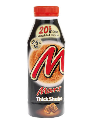 Mars Thick Shake Chocolate Caramel Milkshake Editorial Stock Photo ...