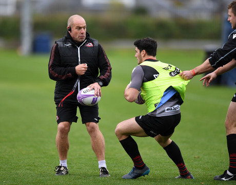 Richard Cockerill Edinburgh Rugby Head Coach Editorial Stock Photo ...