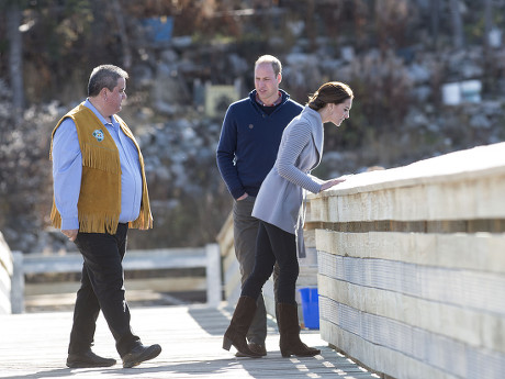 Duke Duchess Cambridge Visit Carcross Commons Editorial Stock Photo ...