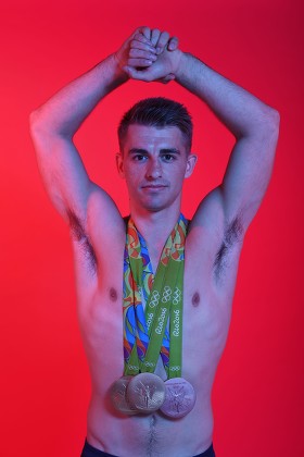 Gymnast Max Whitlock His 2x Gold Editorial Stock Photo - Stock Image ...