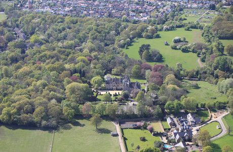 Aerial View Foxbury Manor Chislehurst Kent : photos éditoriales de ...