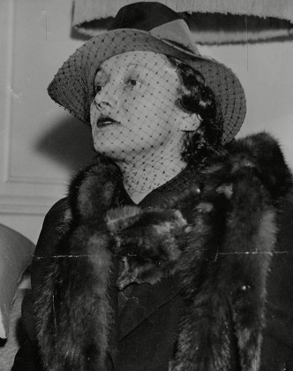 American Actress Katharine Cornell Londons Savoy Editorial Stock Photo - Stock Image | Shutterstock