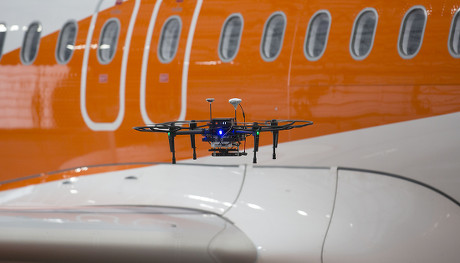 Automated Easyjet Drone Used Assess Damage Editorial Stock Photo ...
