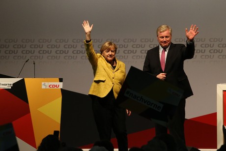 Angela Merkel Bernd Althusmann Editorial Stock Photo - Stock Image ...