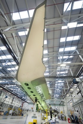 Wing Manufacturing Bombardier Belfast Northern Ireland Editorial Stock ...