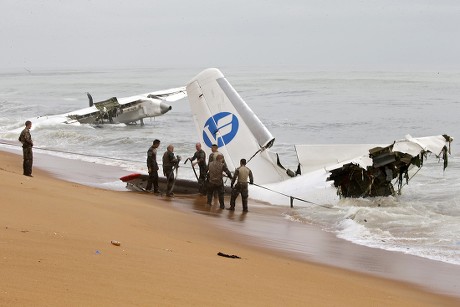French Soldiers Pull Tail Fin Wreckage Editorial Stock Photo - Stock ...