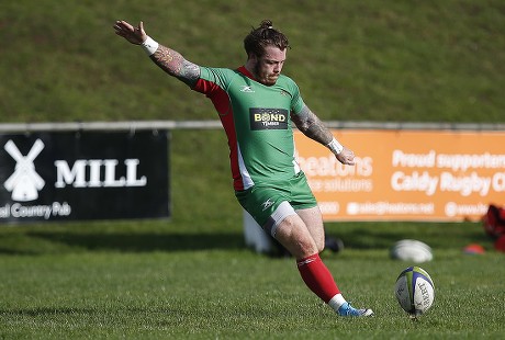 Plymouth Albion Player Dan Mugford Kicks Editorial Stock Photo - Stock ...