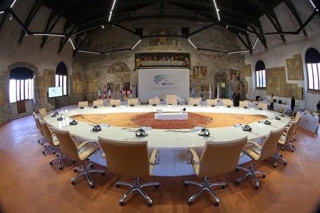 View Into Meeting Room Venue G7 Editorial Stock Photo - Stock Image ...