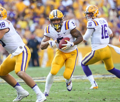 Lsu Rb Derrius Guice 5 Runs Editorial Stock Photo - Stock Image ...