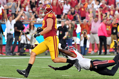 Los Angeles Ca Trojans Tight End Editorial Stock Photo - Stock Image ...