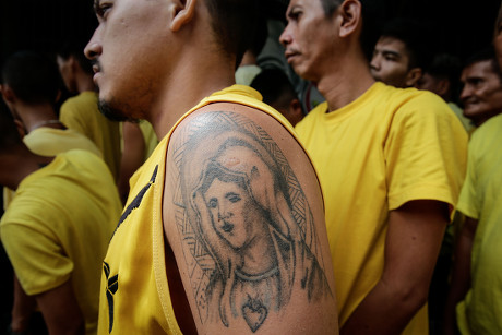 Inmates Lineup During Surprise Inspection By - Foto de stock de ...