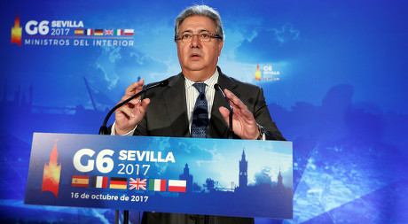 __COUNT__ Meeting of G6 Home Ministers in Seville, Spain - 16 Oct 2017 ...