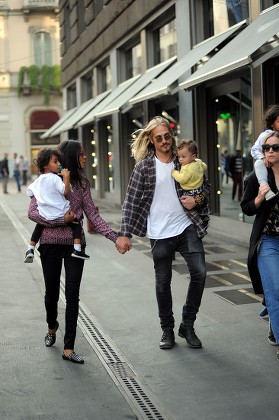 Zoe Saldana Marco Perego Children Cy Editorial Stock Photo - Stock ...