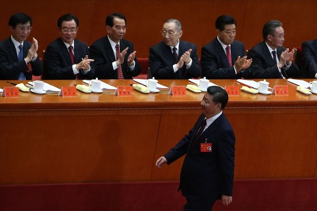 Delegates Clap After Chinese President General Editorial Stock Photo ...