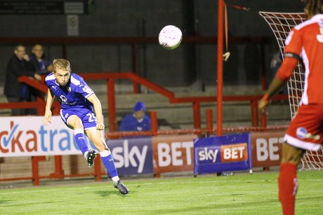 Chesterfield Midfielder Louis Reed 25 Clears Editorial Stock Photo ...
