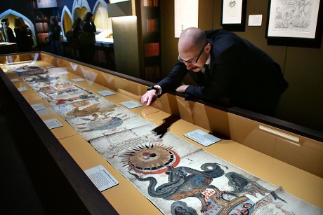 Ripley Scroll 16th Century Six Meter Editorial Stock Photo - Stock ...