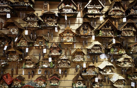 View Cuckoo Clocks Eble Clock Park Editorial Stock Photo - Stock Image ...