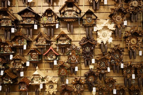 View Cuckoo Clocks Eble Clock Park Editorial Stock Photo - Stock Image ...