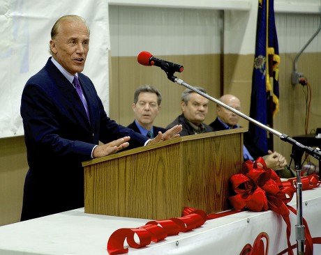 Dean Metropoulos Ribbon Cutting Ceremnony Celebration Editorial Stock ...