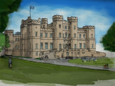 Loudoun Castle Estate Editorial Stock Photo - Stock Image | Shutterstock