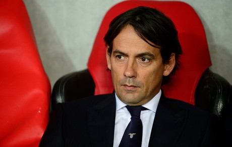 Lazio Manager Simone Inzaghi Editorial Stock Photo - Stock Image ...