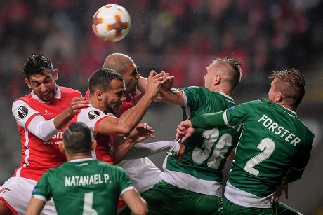 Sc Braga Player Hassan L Heads Editorial Stock Photo - Stock Image ...