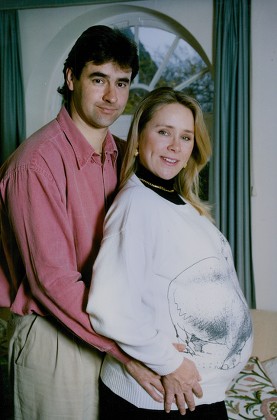 fotos de Former Cricketer Christopher Chris Cowdrey Wife Foto stock ...